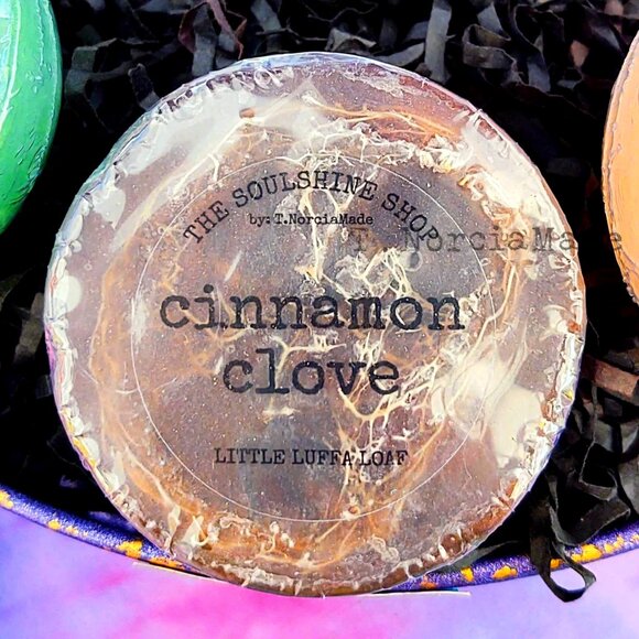 T.NorciaMade | Bath & Body | Cinnamon Clove Little Luffa Loaf | Poshmark